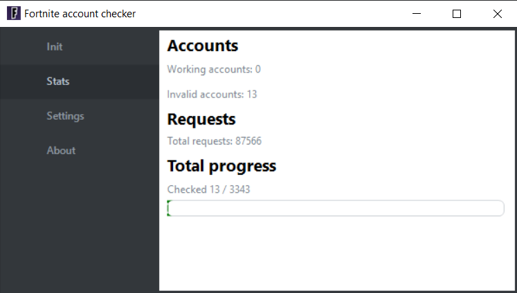 UniveXNet | Fortnite Account Checker